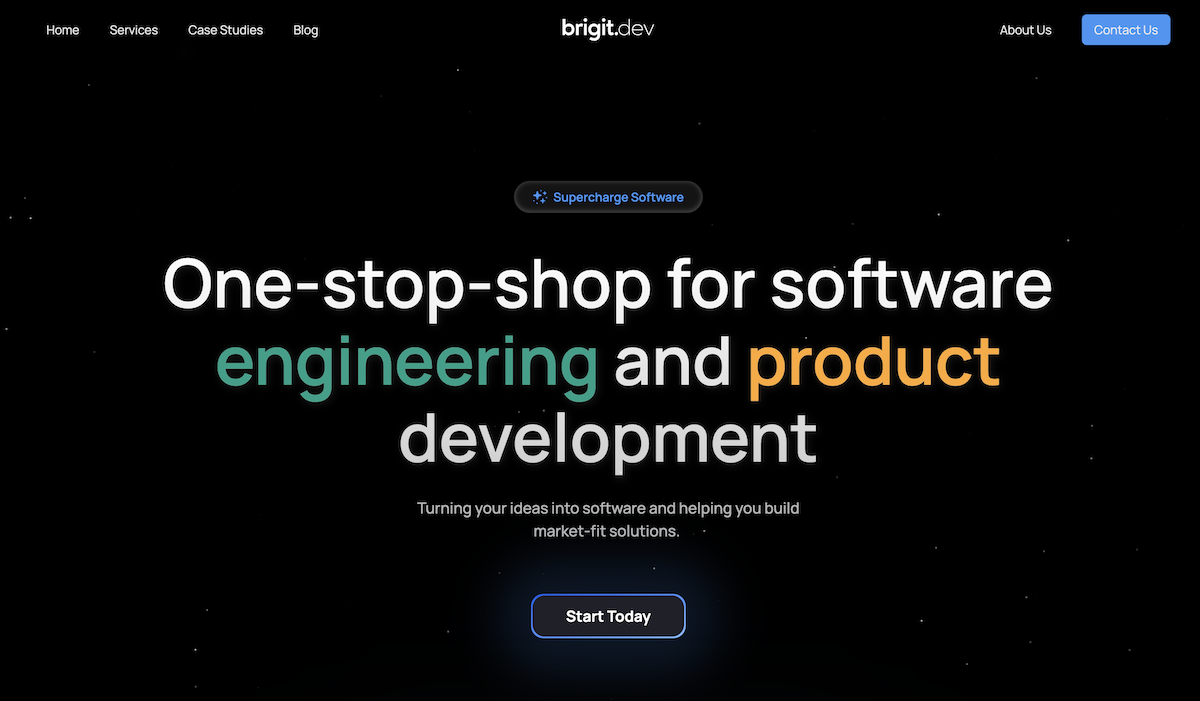 brigit.dev – Software Engineering and Product Development